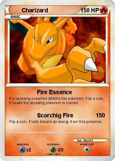 Pokémon Charizard 4802 4802 - Fire Essence - My Pokemon Card