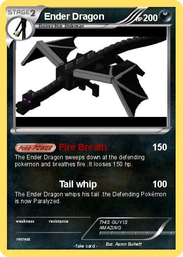Pokémon Ender Dragon 671 671 - Fire Breath - My Pokemon Card