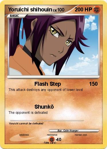 Pokémon Yoruichi shihouin 2 2 - Flash Step - My Pokemon Card