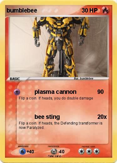 Pokémon bumblebee 485 485 - plasma cannon - My Pokemon Card
