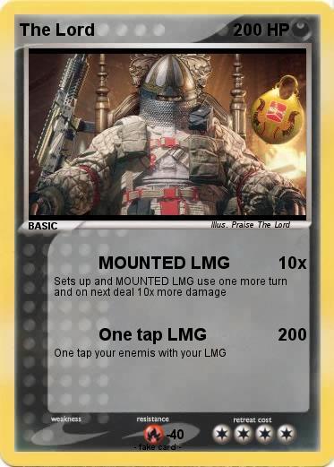 Pokémon The Lord 33 33 - MOUNTED LMG - My Pokemon Card