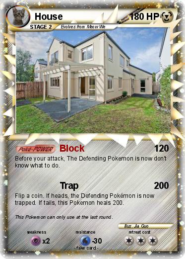 Pokémon House 83 83 - Block - My Pokemon Card