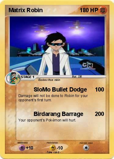 Pokémon Matrix Robin - SloMo Bullet Dodge - My Pokemon Card
