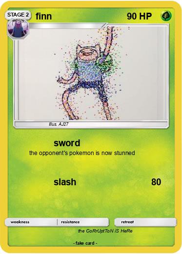 Pokémon finn 1933 1933 - sword - My Pokemon Card