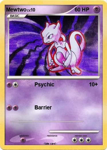 Pokémon Mewtwo 9781 9781 - Psychic - My Pokemon Card