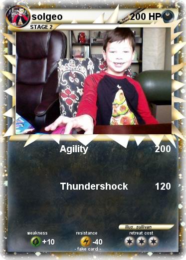 Pokémon solgeo 7 7 - Agility - My Pokemon Card