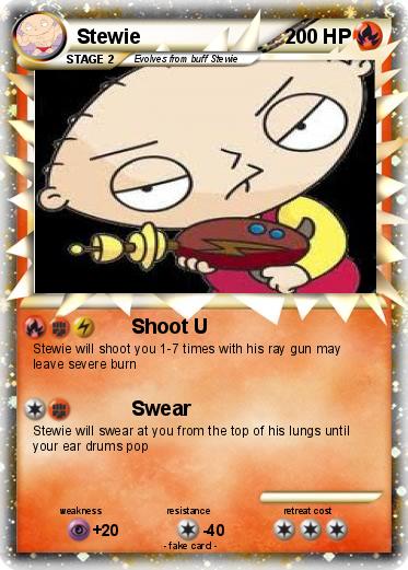 Pokémon Stewie 371 371 - Shoot U - My Pokemon Card