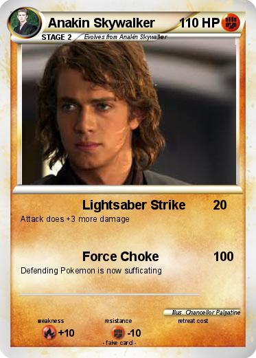 Pokémon Padme Skywalker 1 1 - Lightsaber Strike - My Pokemon Card