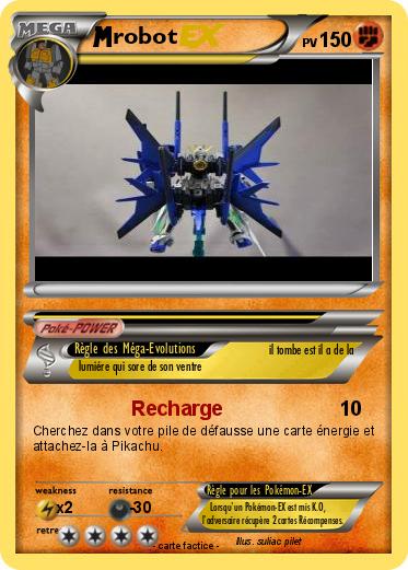 Pokémon robot 1242 1242 - Recharge - Ma carte Pokémon