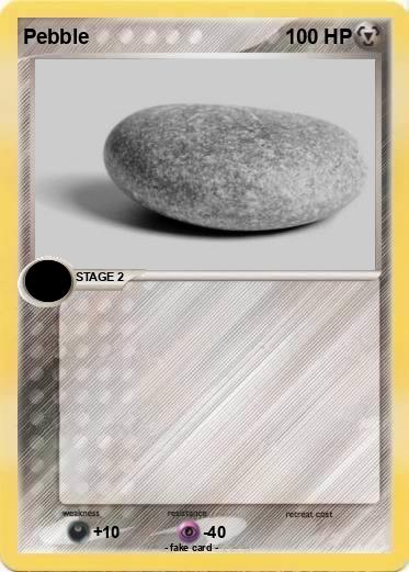 Pokémon Pebble 18 18 - My Pokemon Card