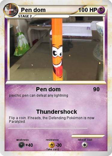Pokémon Pen dom - Pen dom - My Pokemon Card