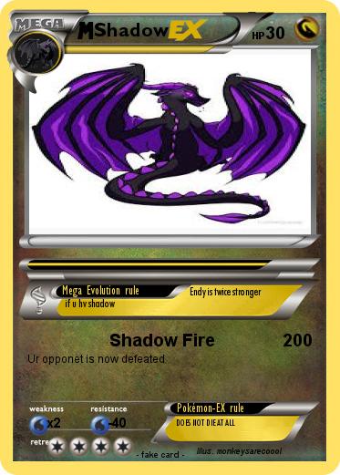 Pokémon Shadow 13877 13877 - Shadow Fire - My Pokemon Card
