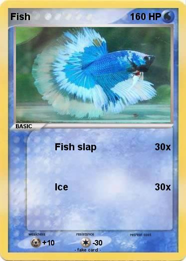 Pokémon Fish 498 498 - Fish slap - My Pokemon Card