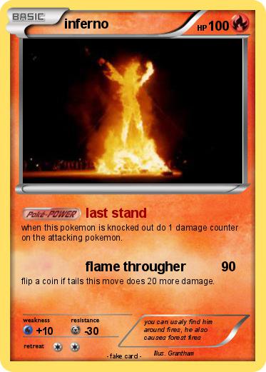 Pokémon inferno 367 367 - last stand - My Pokemon Card