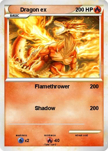 Pokémon Dragon ex 31 31 - Flamethrower - My Pokemon Card