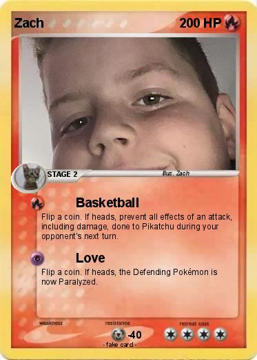 Pokémon Zach 461 461 - Basketball - My Pokemon Card