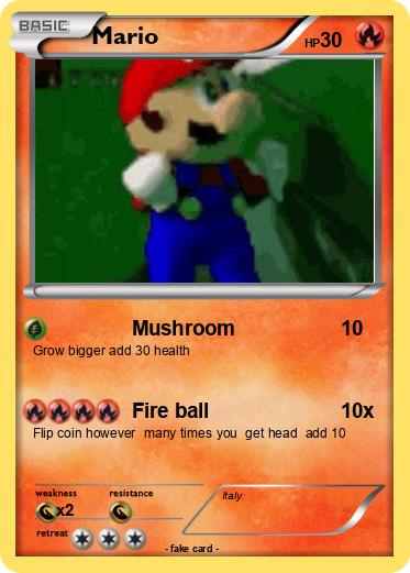 Pokémon Mario 16113 16113 - Mushroom - My Pokemon Card