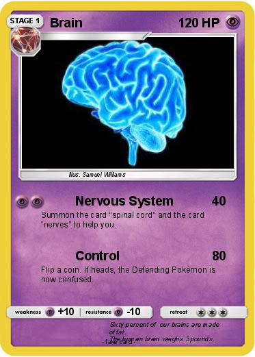 Pokémon Brain 204 204 - Nervous System - My Pokemon Card