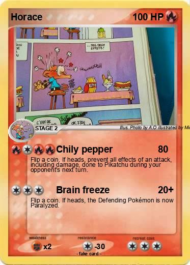 Pokémon Horace 29 29 - Chily pepper - My Pokemon Card