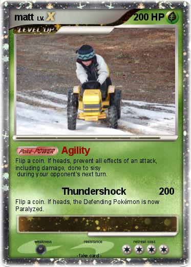 Pokémon matt 839 839 - Agility - My Pokemon Card