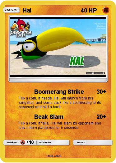 Pokémon Hal 75 75 - Boomerang Strike - My Pokemon Card