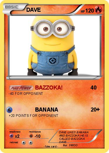 Pokémon DAVE 402 402 - BAZZOKA! - My Pokemon Card