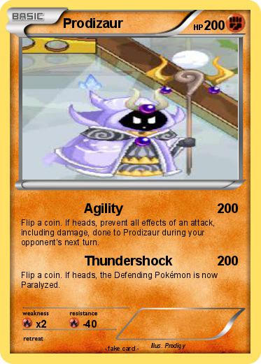 Pokémon Prodizaur - Agility - My Pokemon Card