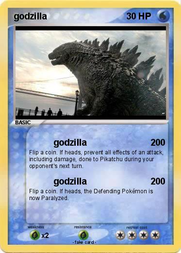 Pokémon godzilla 2343 2343 - godzilla - My Pokemon Card