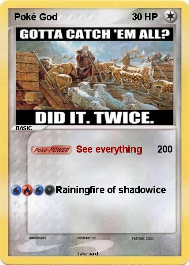 Pokémon Poke God 3 3 - See everything - My Pokemon Card