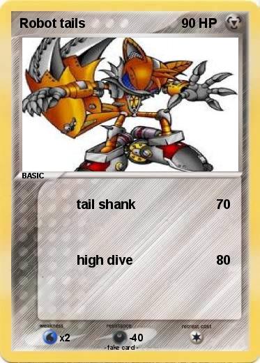 Pokémon Robot tails 2 2 - tail shank - My Pokemon Card
