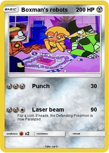 Pokémon Boxman s robots - Punch - My Pokemon Card