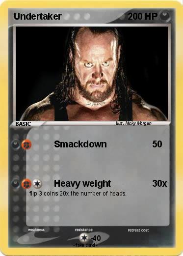 Pokémon Undertaker 540 540 - Smackdown - My Pokemon Card