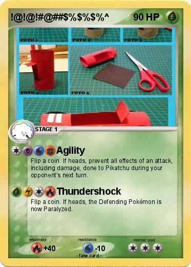 Pokémon 1 165907 165907 - Agility - My Pokemon Card