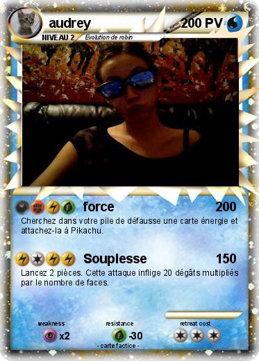 Pokémon audrey 94 94 - force - Ma carte Pokémon