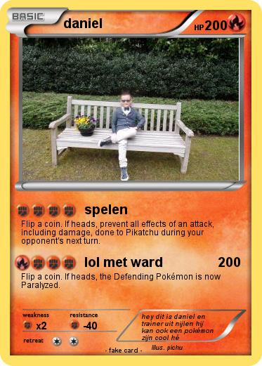 Pokémon daniel 1048 1048 - spelen - My Pokemon Card