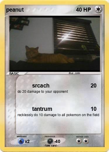 Pokémon peanut 429 429 - srcach - My Pokemon Card