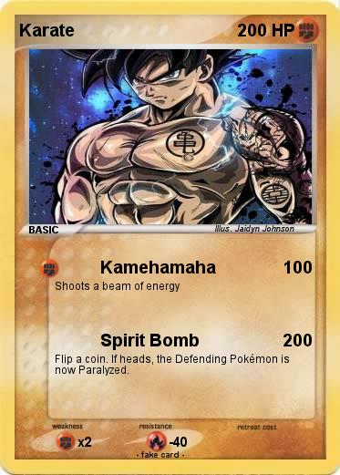 Pokémon Karate 407 407 - Kamehamaha - My Pokemon Card