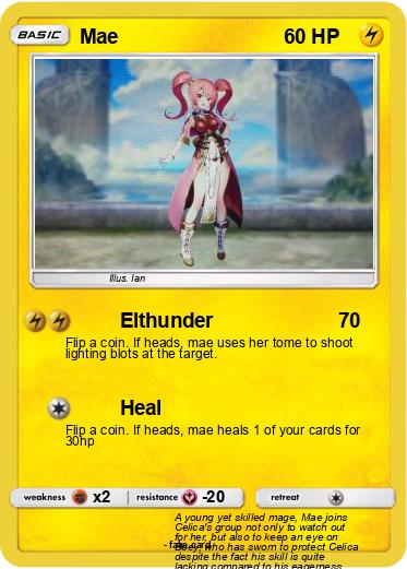 Pokémon Mae 64 64 - Elthunder - My Pokemon Card