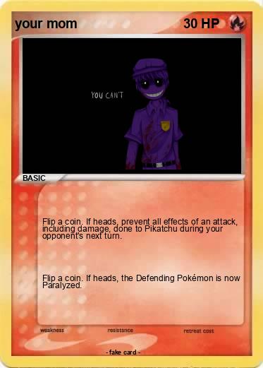Pokémon your mom 1043 1043 - My Pokemon Card