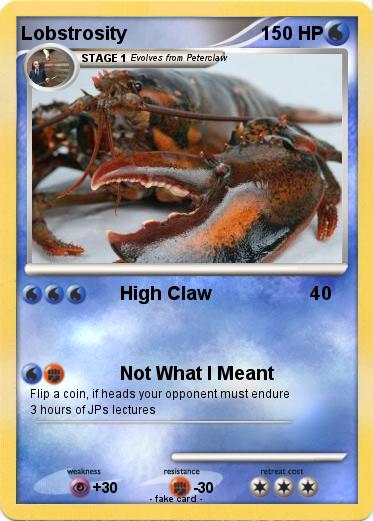 Pokémon Lobstrosity - High Claw - My Pokemon Card