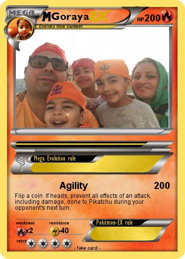 Pokémon Goraya - Agility - My Pokemon Card