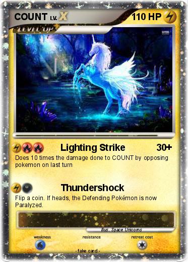 Pokémon COUNT 191 191 - Lighting Strike - My Pokemon Card