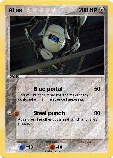 Pokémon Atlas 118 118 - Blue portal - My Pokemon Card