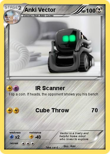 Pokémon Anki Vector - IR Scanner - My Pokemon Card