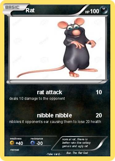 Pokémon Rat 384 384 - rat attack - My Pokemon Card