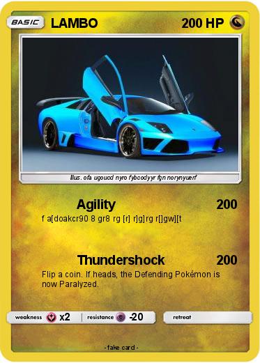 Pokémon LAMBO 211 211 - Agility - My Pokemon Card