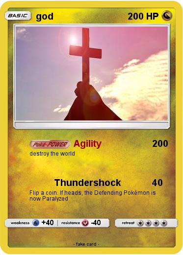 Pokémon god 1338 1338 - Agility - My Pokemon Card