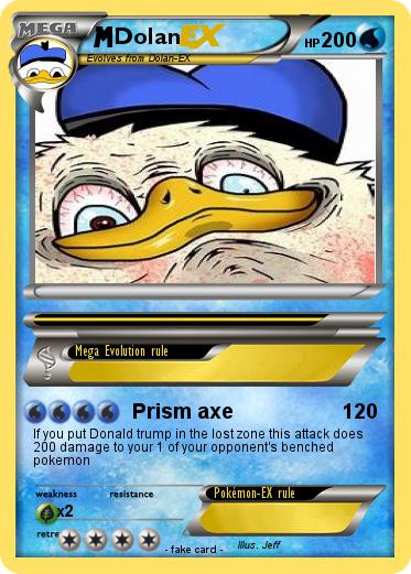 Pokémon Dolan 131 131 - Prism axe - My Pokemon Card