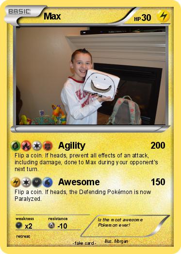 Pokémon Max 1404 1404 - Agility - My Pokemon Card