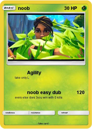 Pokémon noob 1030 1030 - Agility - My Pokemon Card